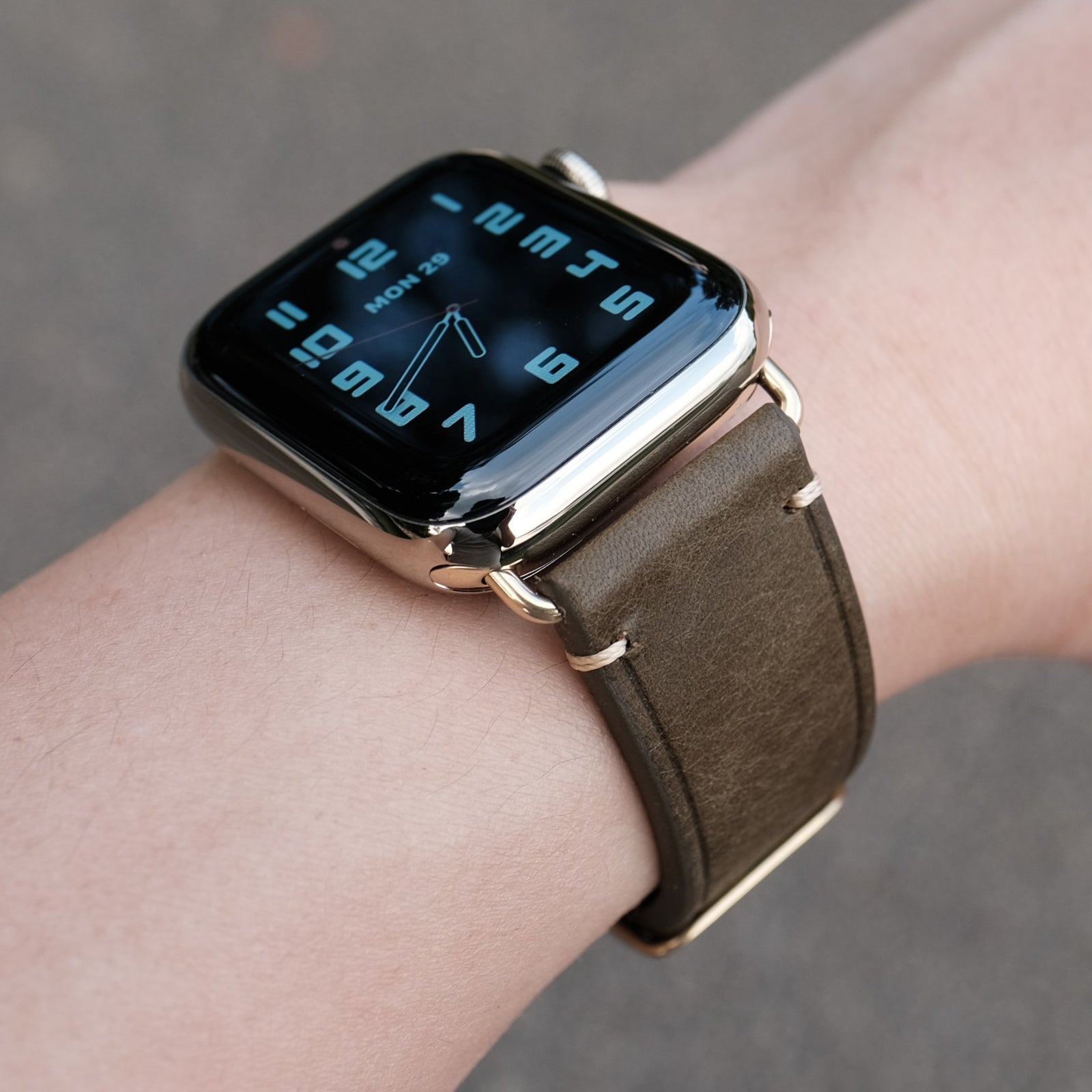 Leather Apple Watch Bands - Pin & Buckle