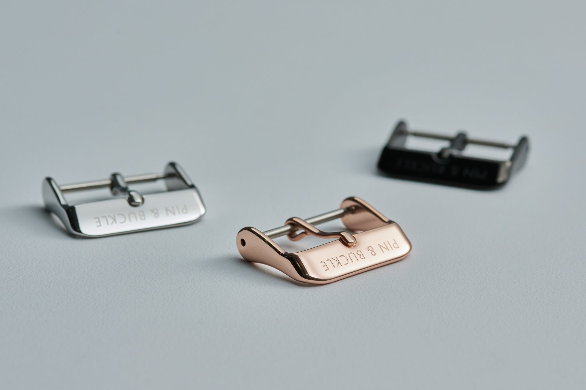 Suede Apple Watch Bands - Pin & Buckle